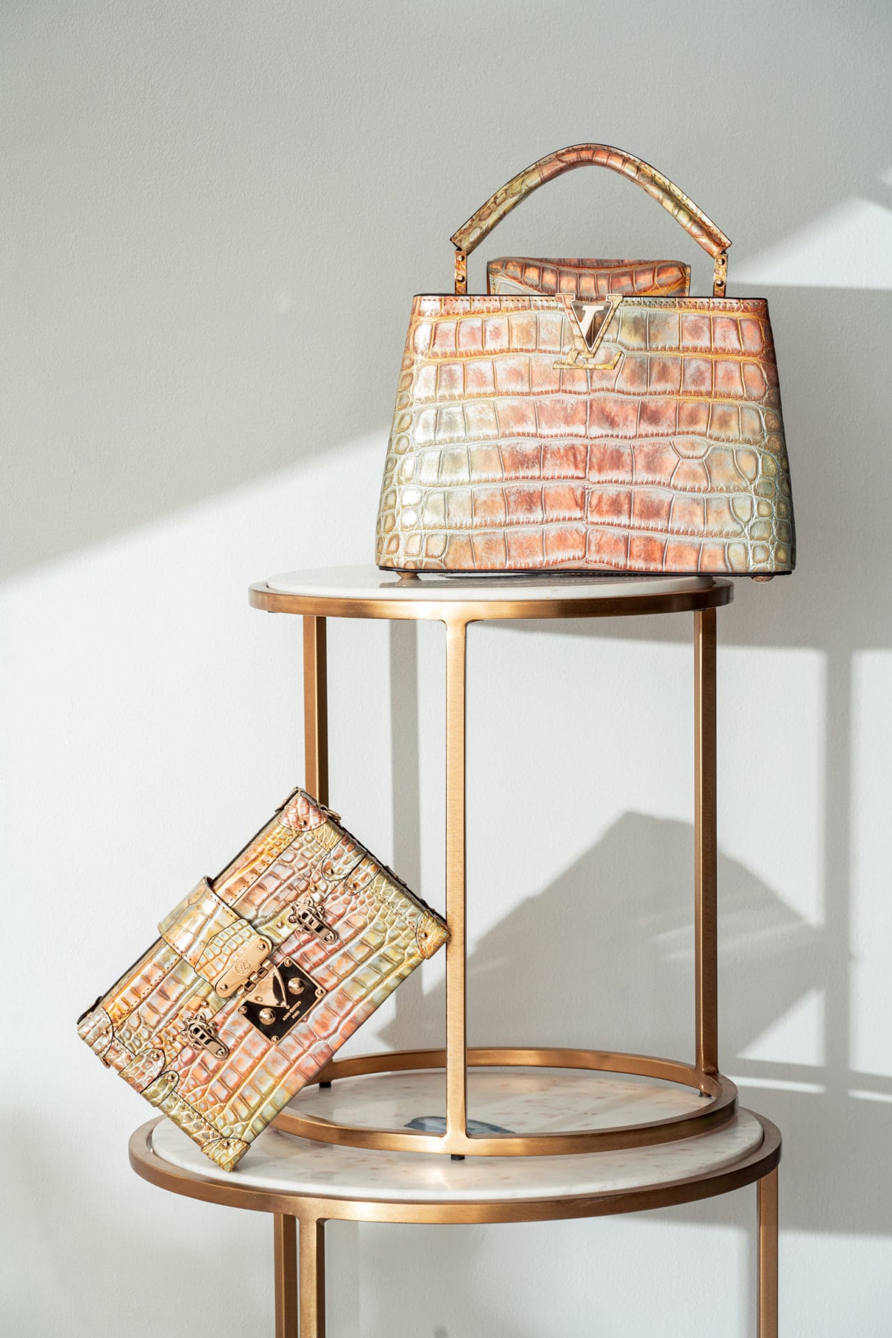 Discover A Rainbow In Louis Vuitton’s Ultra Luxurious Exotic Skin Handbags