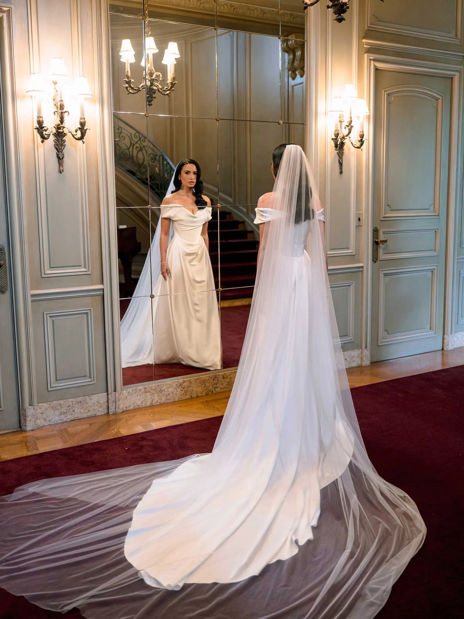 Demi Lovato Is Married! See the Story Behind Her Wedding Dress