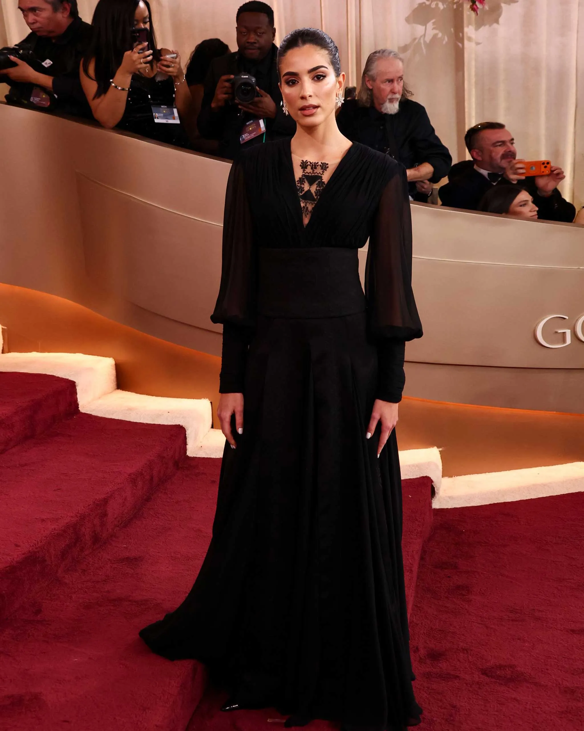 Saja Kilani Wore Palestinian Fashion to the Golden Globes 2026
